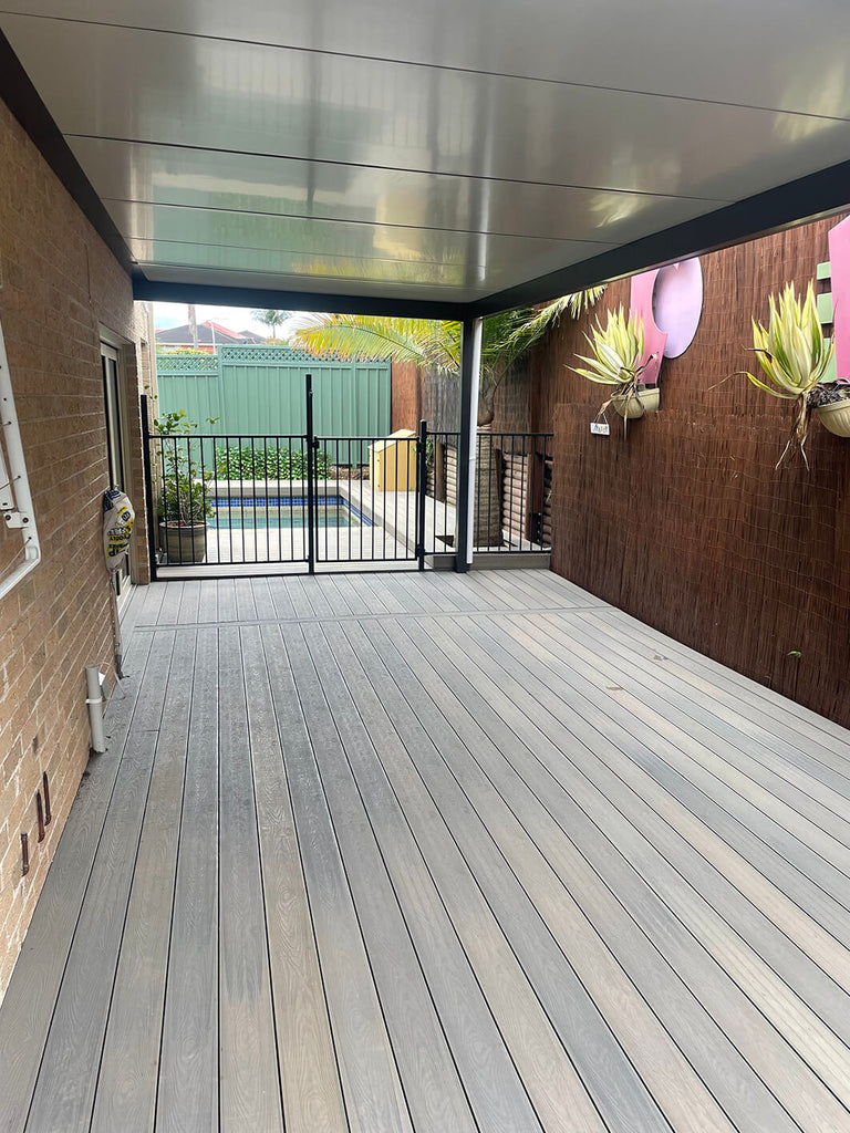 Composite Decking (Antique Grey) - Abbey Timber