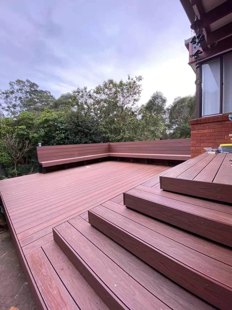Red Ironbark Composite Decking - Abbey Timber