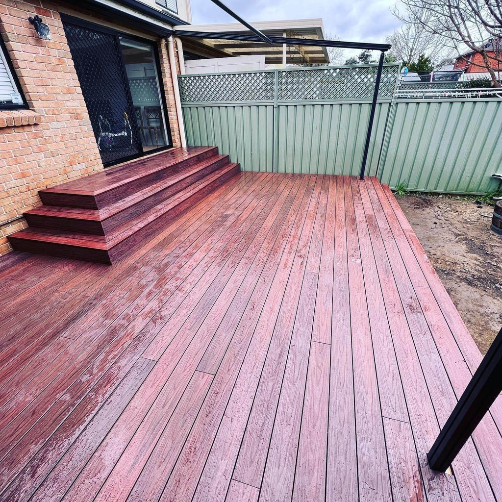 Red Ironbark Composite Decking - Abbey Timber