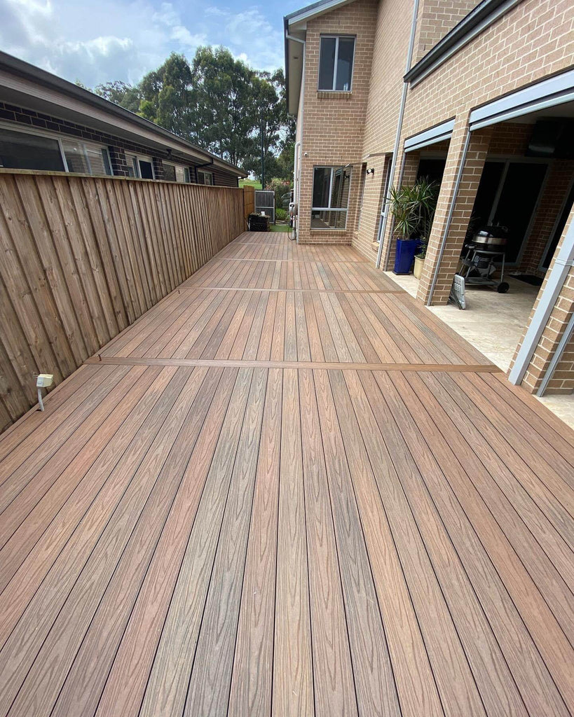 Spotted Gum Composite Decking - Abbey Timber