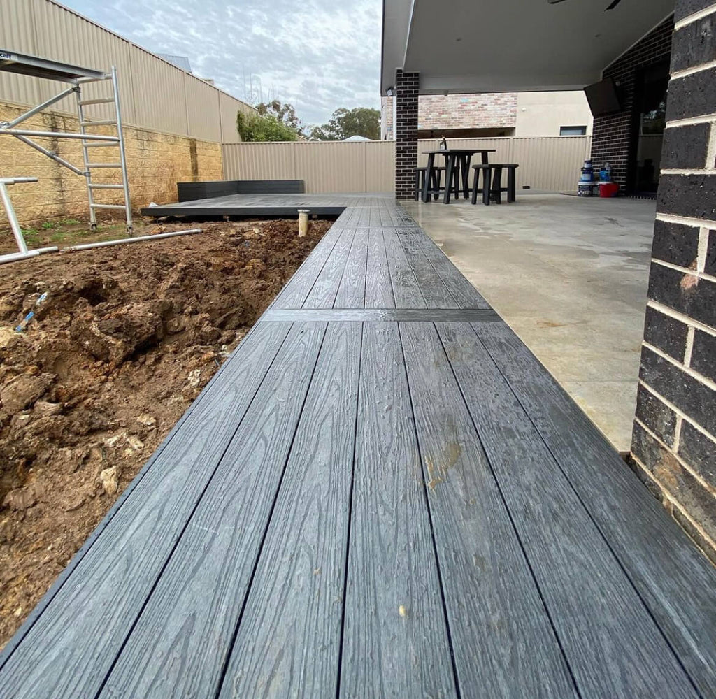 Storm Grey Composite Decking - Abbey Timber