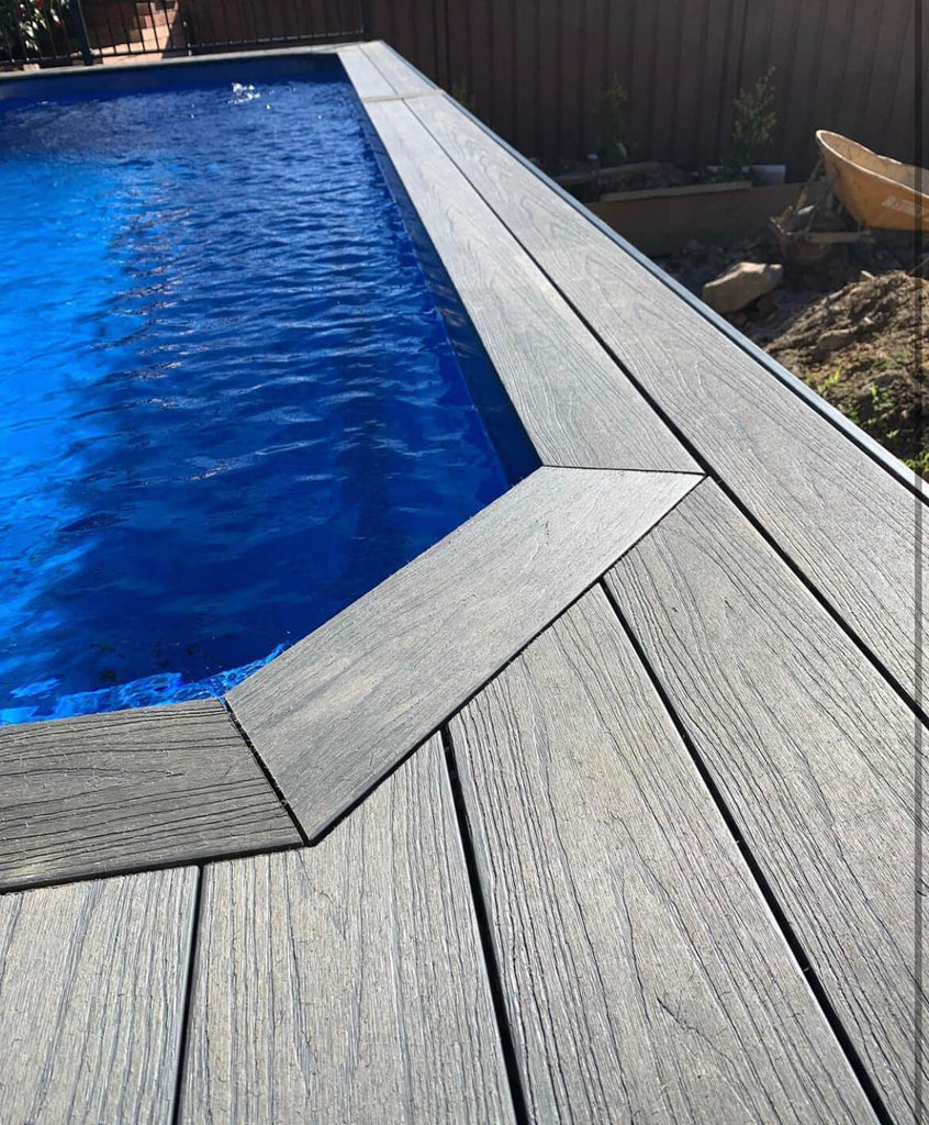 Storm Grey Composite Decking - Abbey Timber