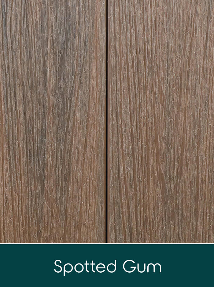 Spotted Gum Composite Decking - Abbey Timber